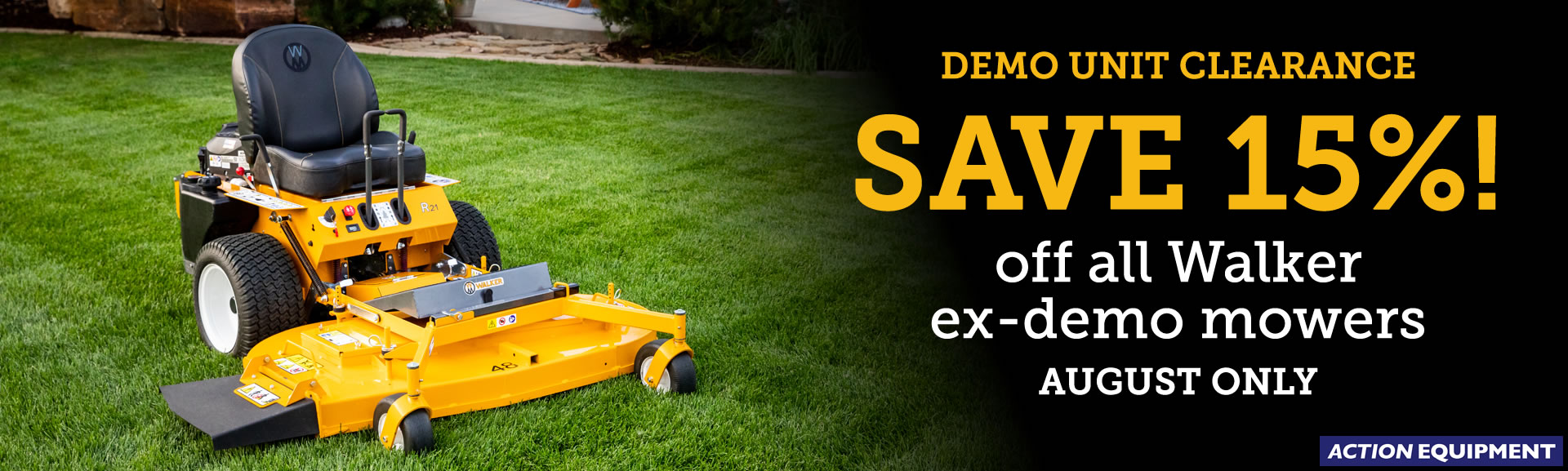 Walker Demo Unit Sale | NZ wide | Action Equipment
